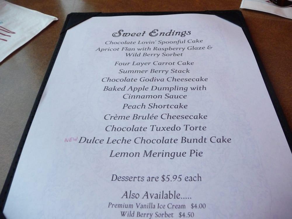 Menu at Adobe Restaurant and Lounge, Yachats