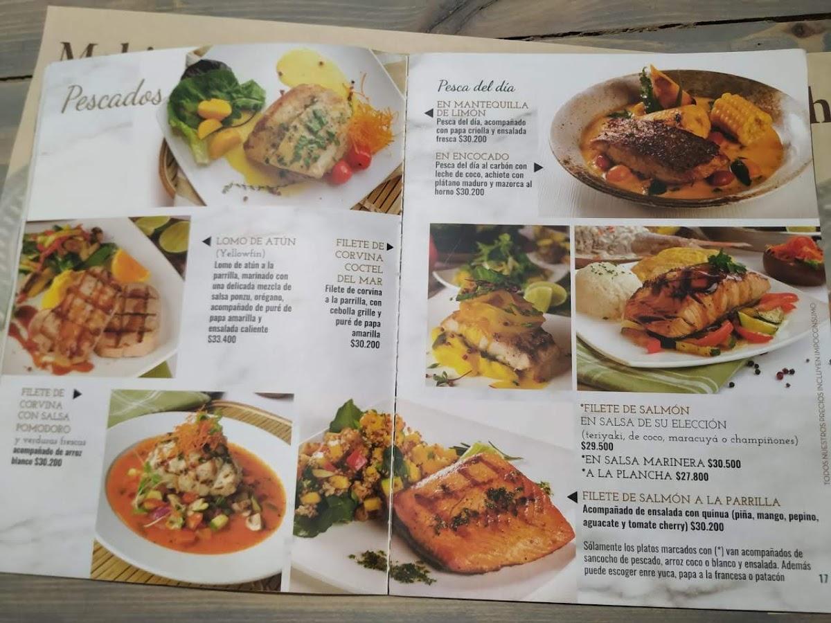 Carta del restaurante Cóctel del Mar Oriental Cajicá, El Tejar, Calle ...