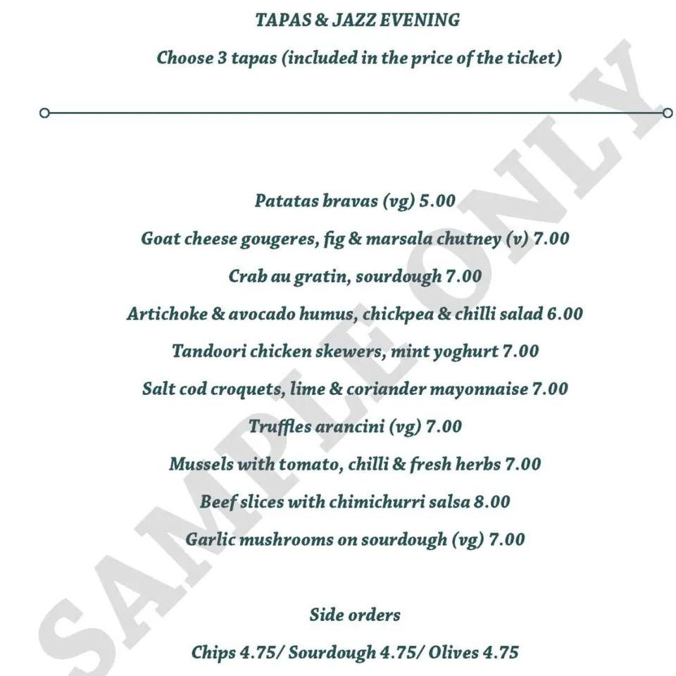 Menu at Langland's Brasserie restaurant, Bishopston