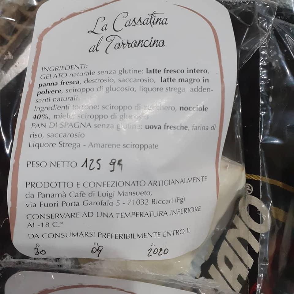Menu at Panama Cafè cafe, Biccari