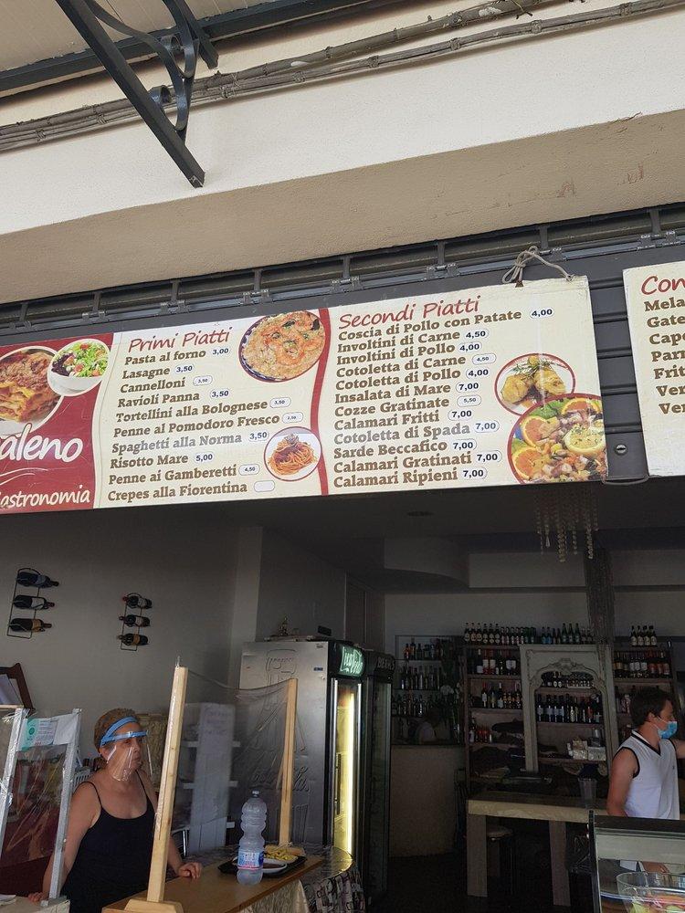 Menu at Ristorante Pizzeria Arcobaleno, Naxos