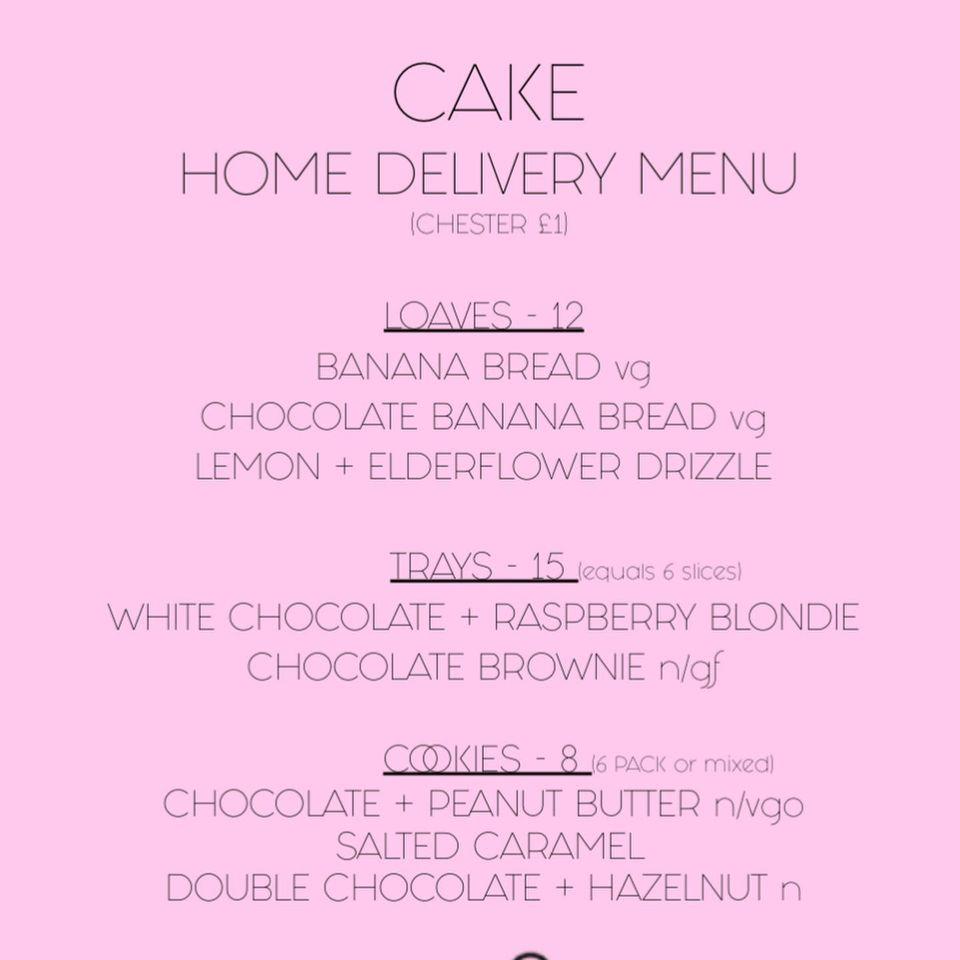Menu at SHORT + STOUT cafe, Chester