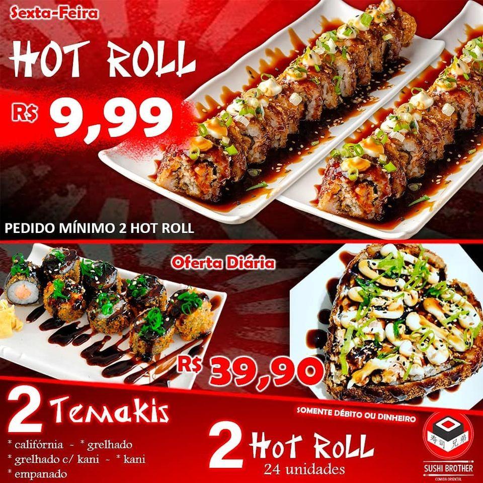 Menu em Sushi Brother Temakeria restaurante, Santos