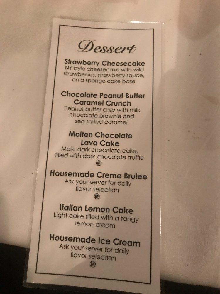 Menu at Yard of Ale restaurant, Piffard