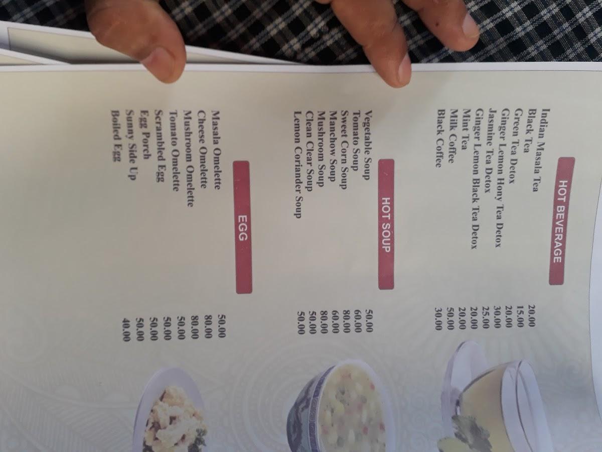 Menu at Green Tree Cafe, Rishikesh