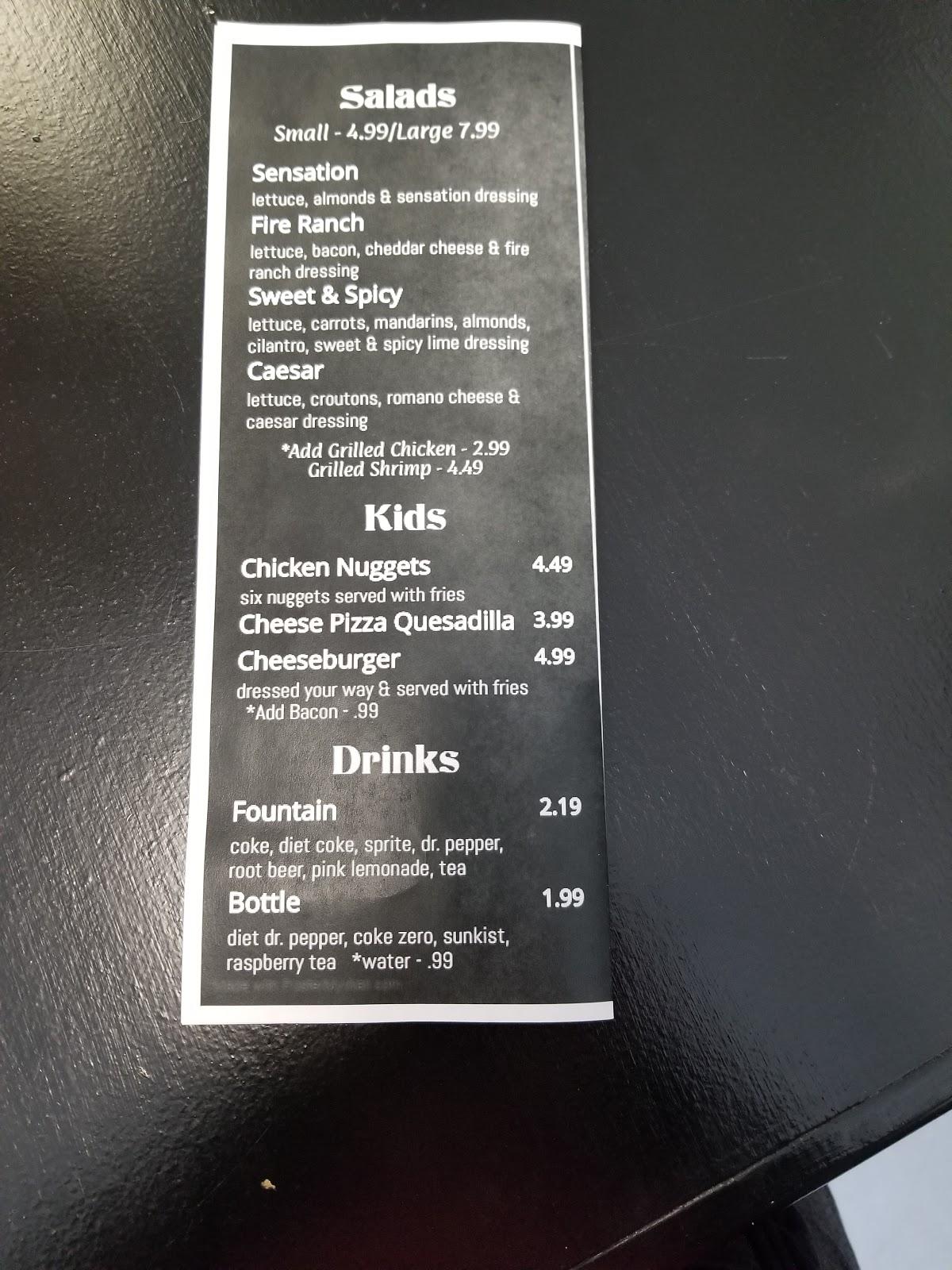 Menu at South 73 Lunchroom restaurant, Geismar, LA-73 g2