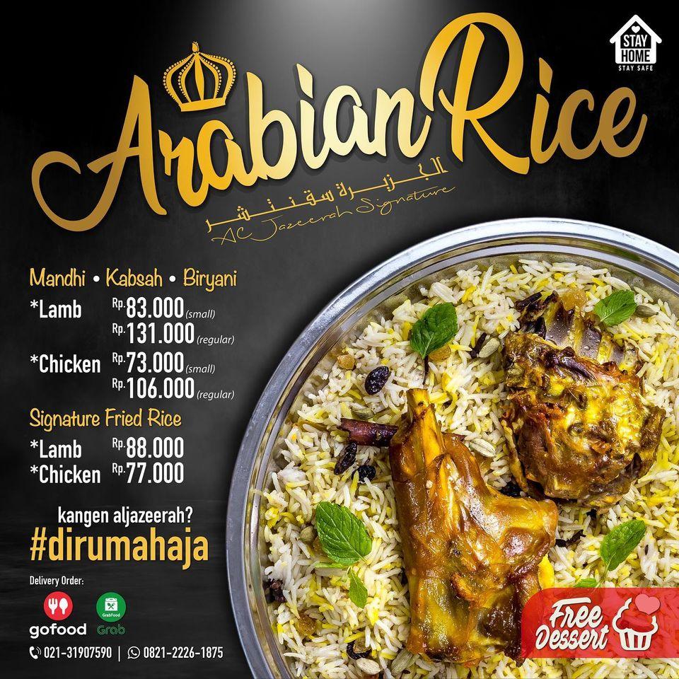 Menu at Al Jazeerah Signature Restaurant & Lounge مطعم الجزيرة سقنتشر ...