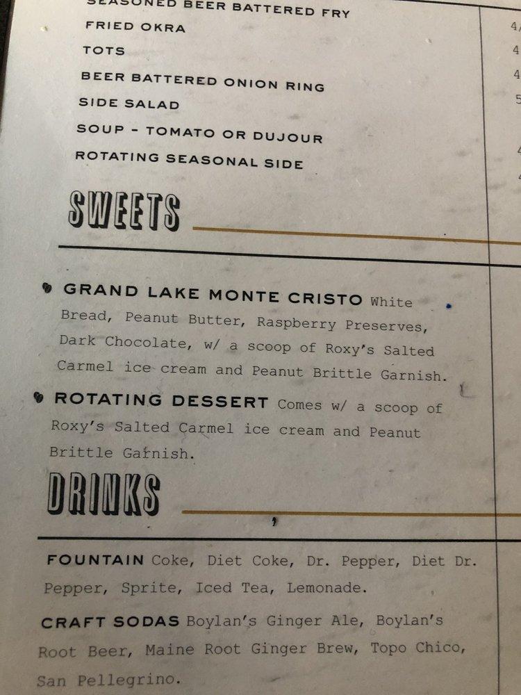 Menu at The Mule Edmond pub & bar, Edmond