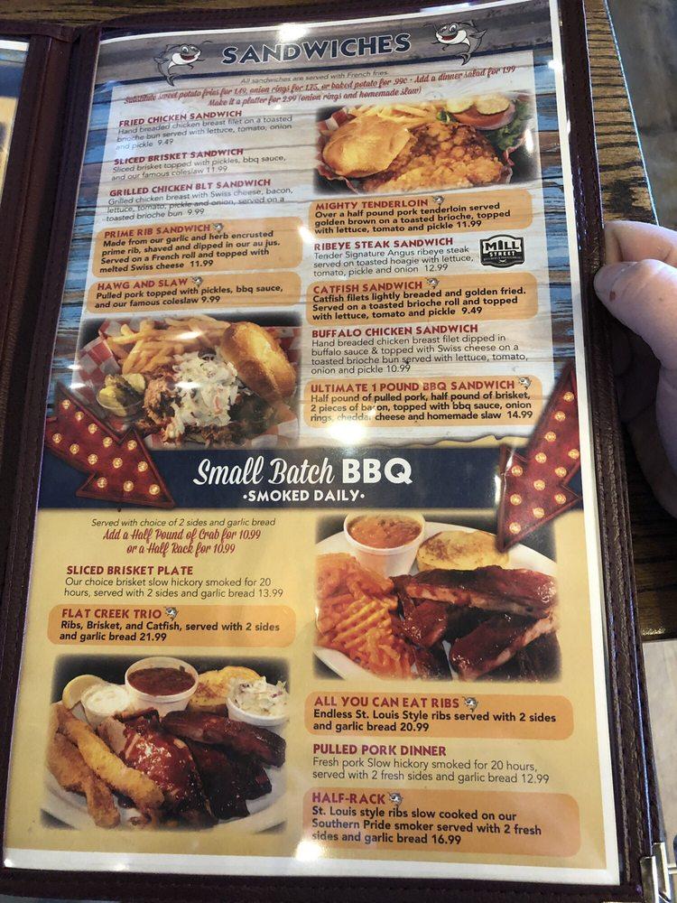 Menu at Flat Creek Republic, Republic