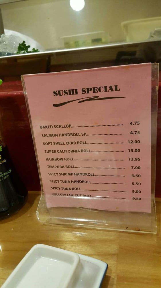 Menu at Kotobuki Restaurant, Laguna Hills