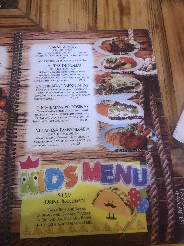 Menu at Los Comales, Memphis restaurant, Memphis, S Perkins Rd