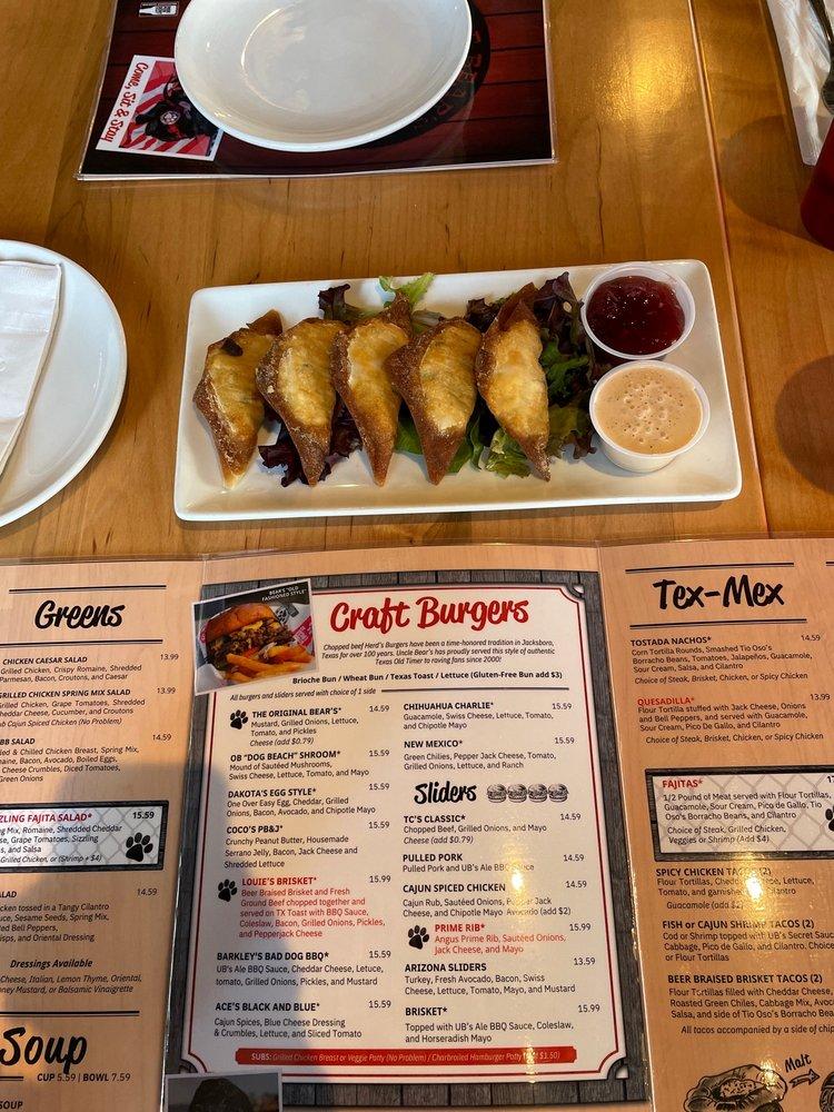 Menu at Uncle Bear’s Grill & Tap - Tatum restaurant, Phoenix, N Tatum ...