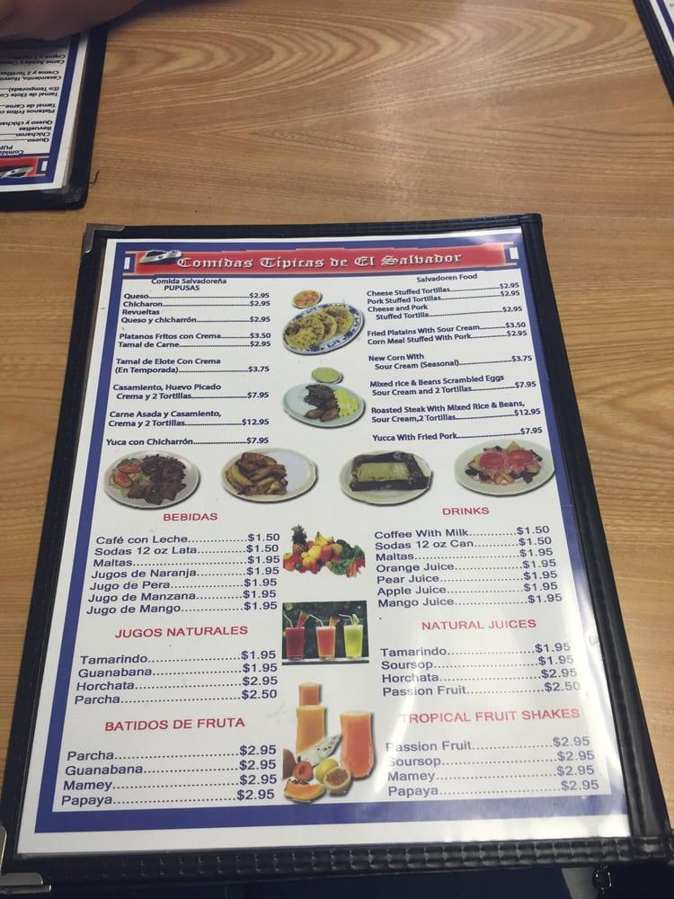 Menu at Kissimmee Bakery, Kissimmee