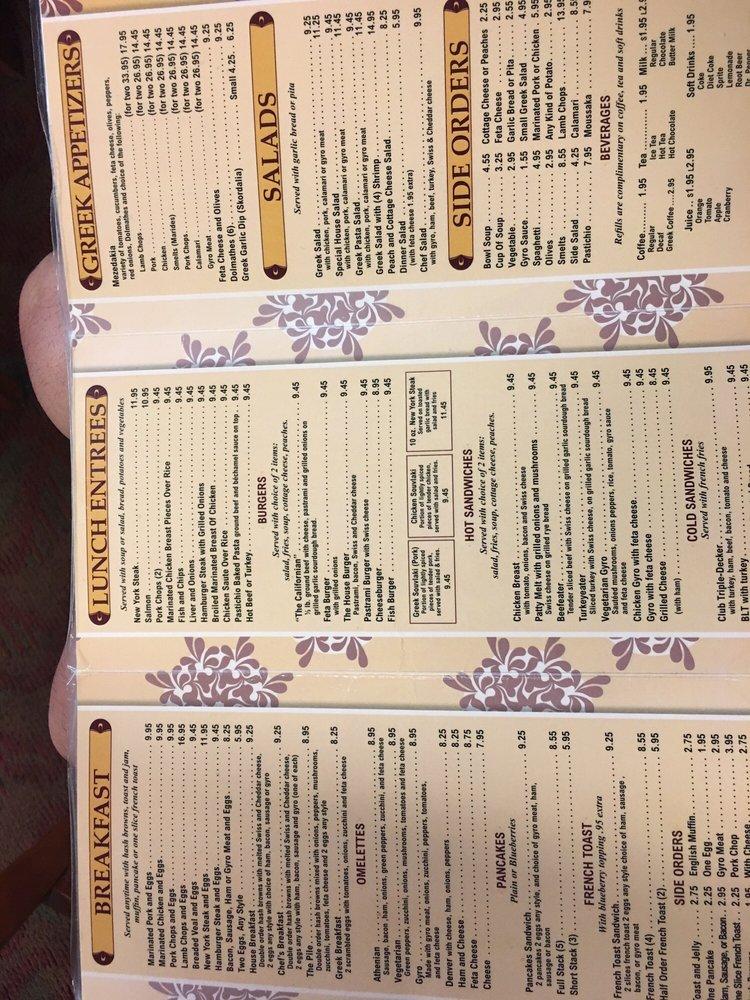 Menu at The Other Place Restaurant, Salt Lake City