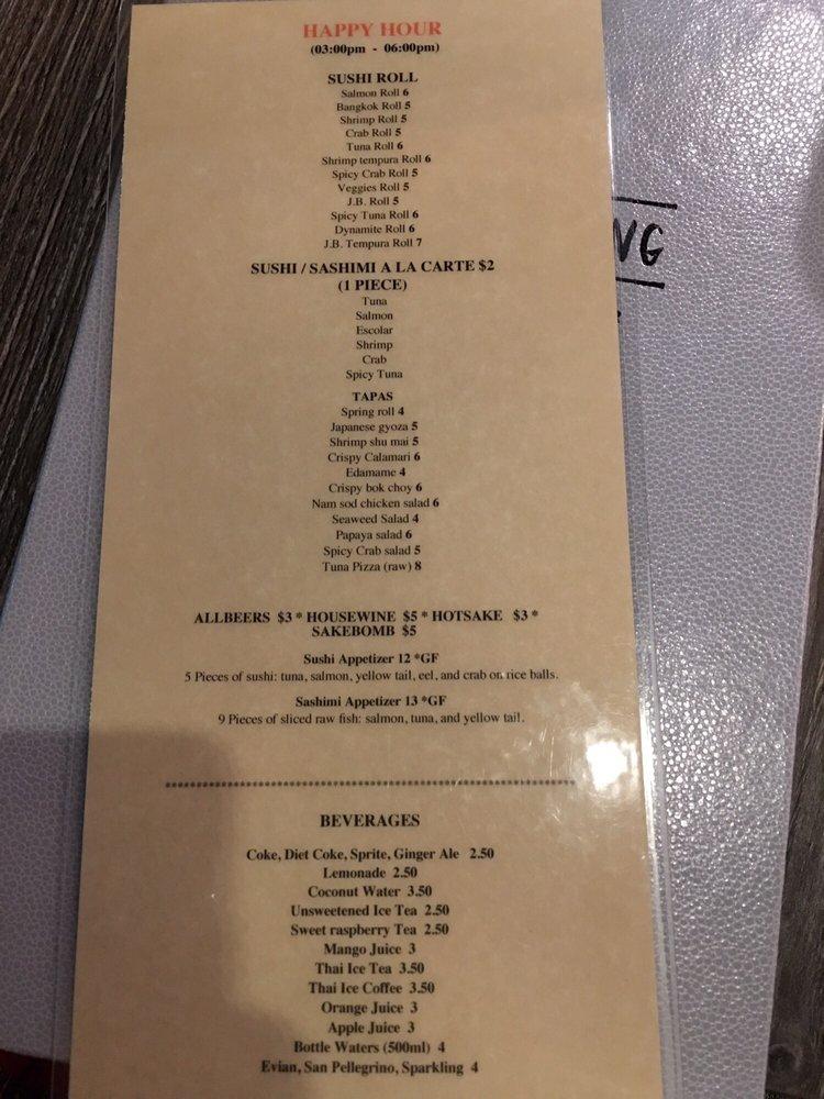Menu at KAO GANG restaurant, Palm Beach Gardens
