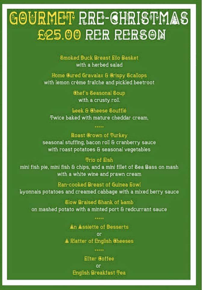 Menu at The George & Dragon pub & bar, Kirkbymoorside