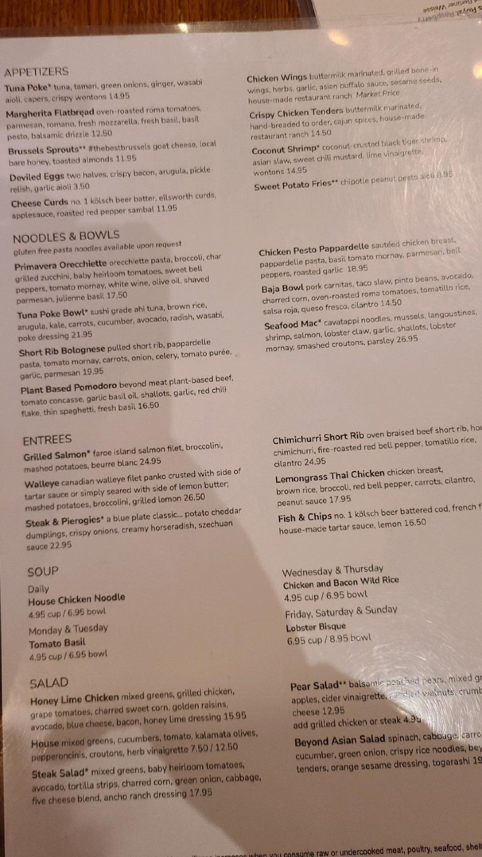 Menu at 3 Squares Restaurant, Maple Grove