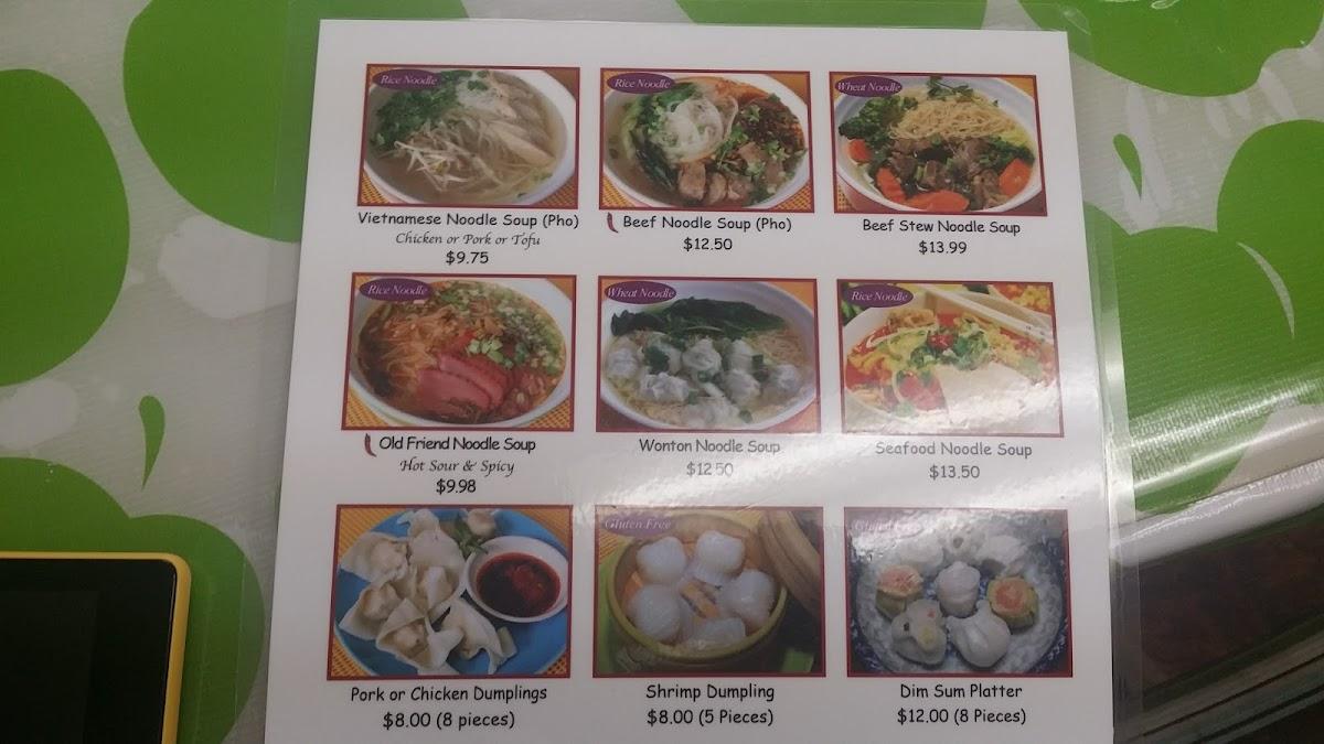 Menu at Lemon Tree Café cafe, Juneau