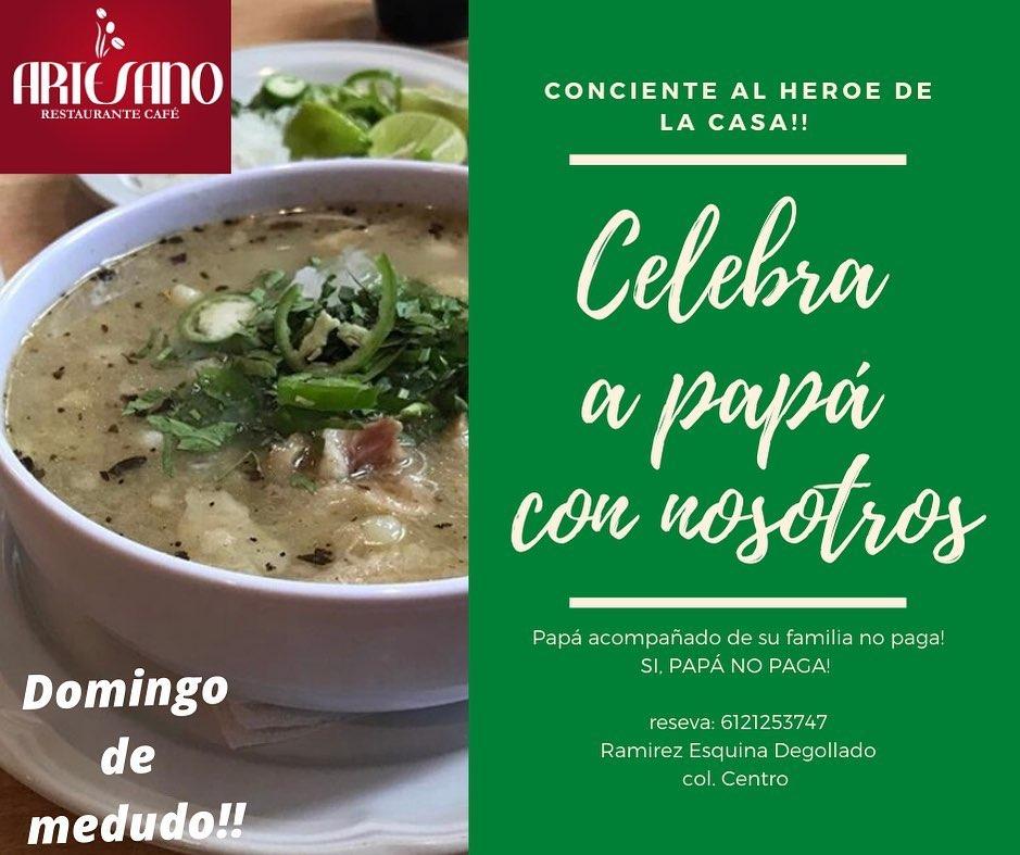 Menu at Artesano Restaurante & Café, La Paz