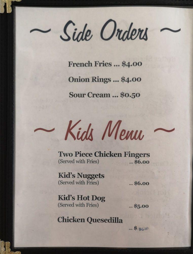 Menu at Resturante Dos Banderas restaurant, Morden, 11 River Road North