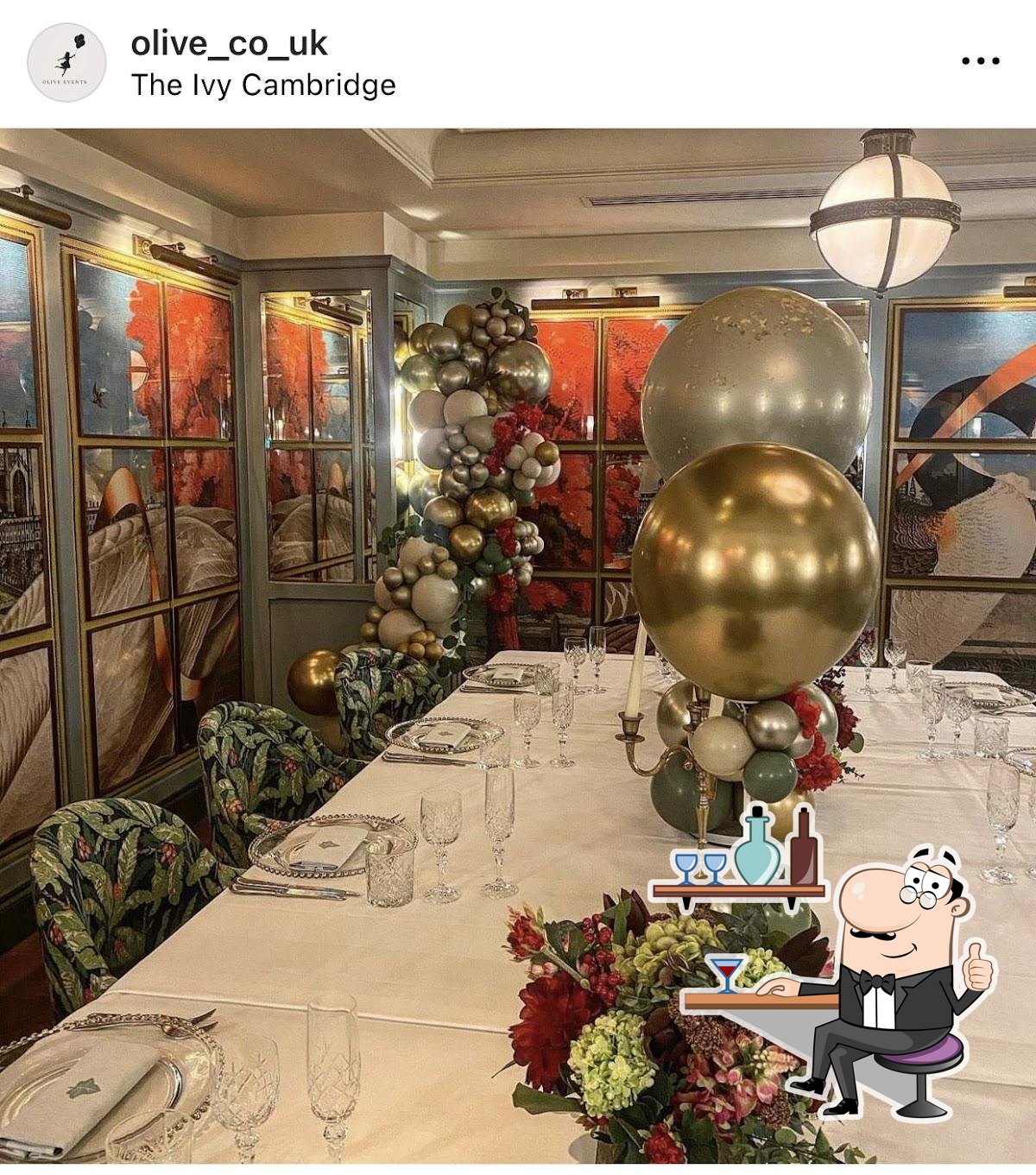 The Ivy Cambridge Brasserie, Cambridge - Restaurant menu, prices and ...