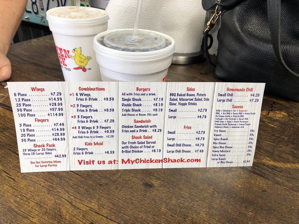 Menu at The Chicken Shack (Downtown Henderson) fast food, Henderson ...