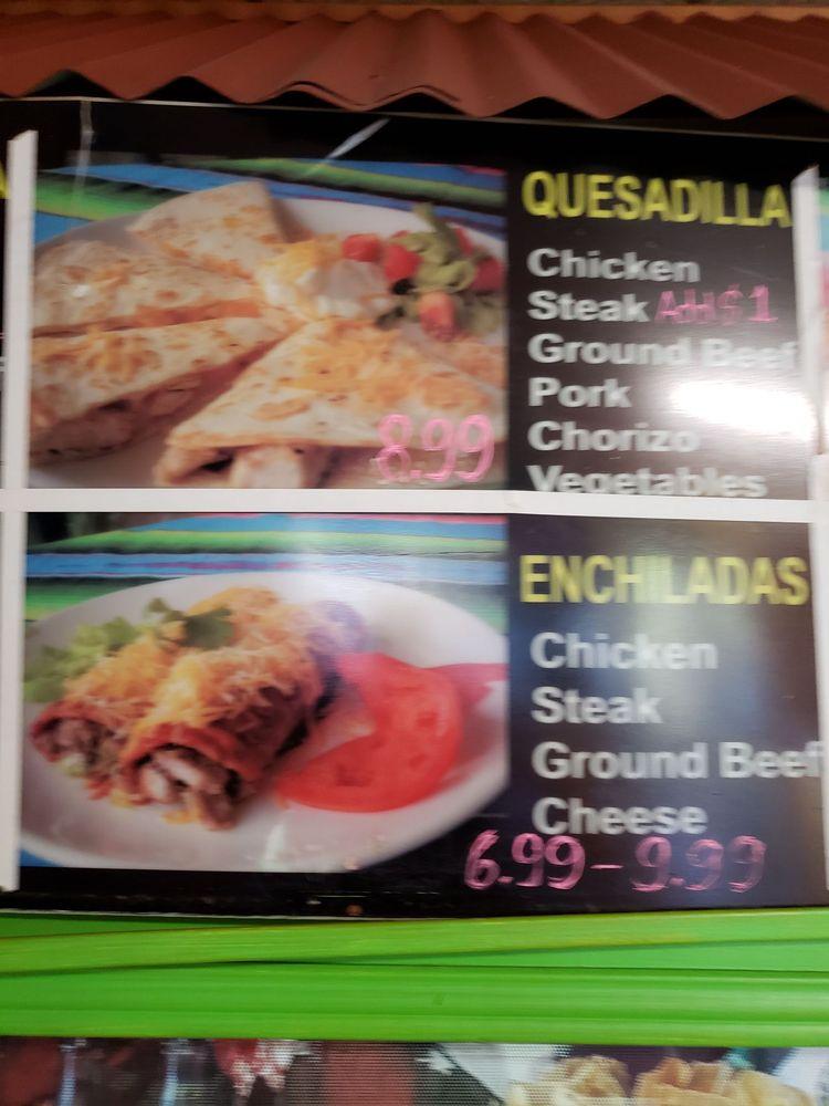 Menu at Don Taco Mexican Restaurant, Tarpon Springs