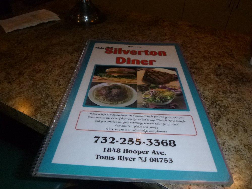 Menu at The New Silverton Diner restaurant, Toms River, Hooper Ave # 2