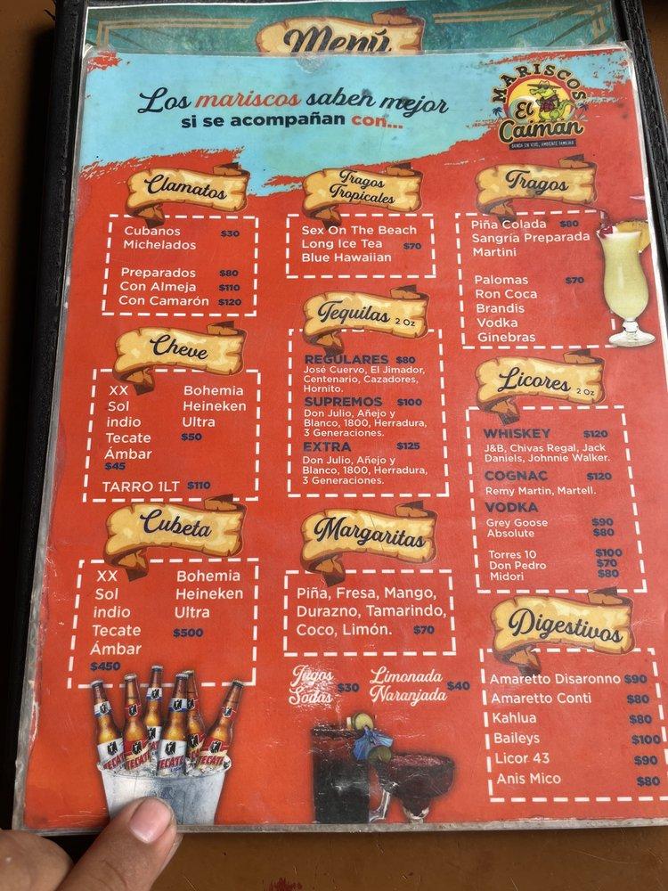 Carta de El Caiman, Rosarito