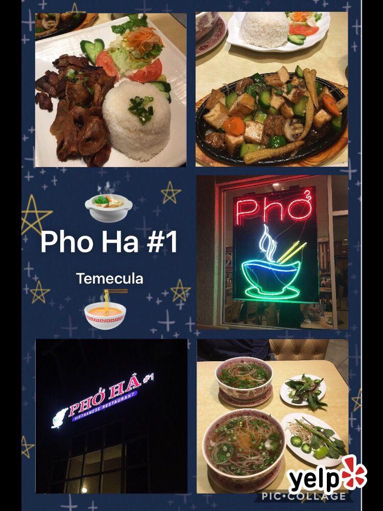Menu at Pho Ha restaurant, Temecula, Ynez Rd
