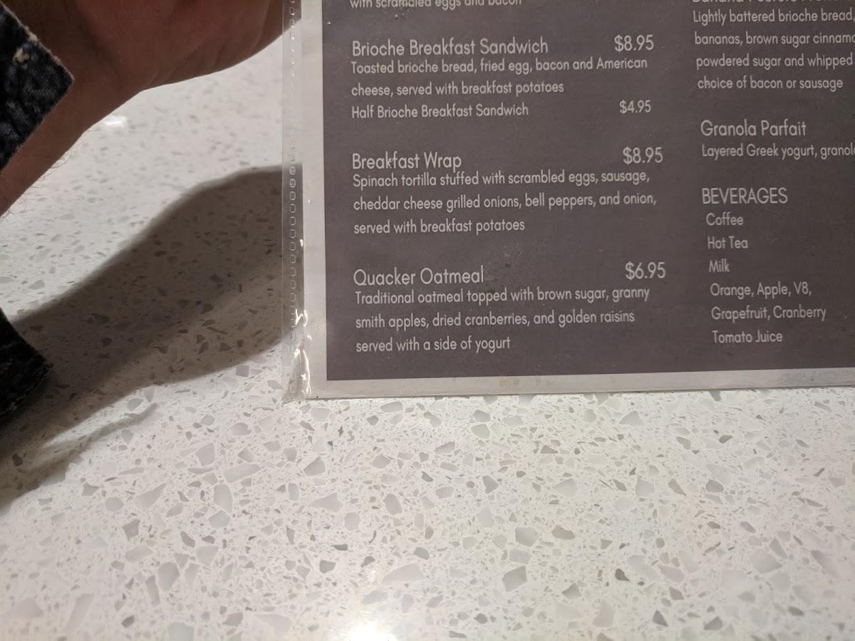 Menu at The Fifth Lounge pub & bar, Covington