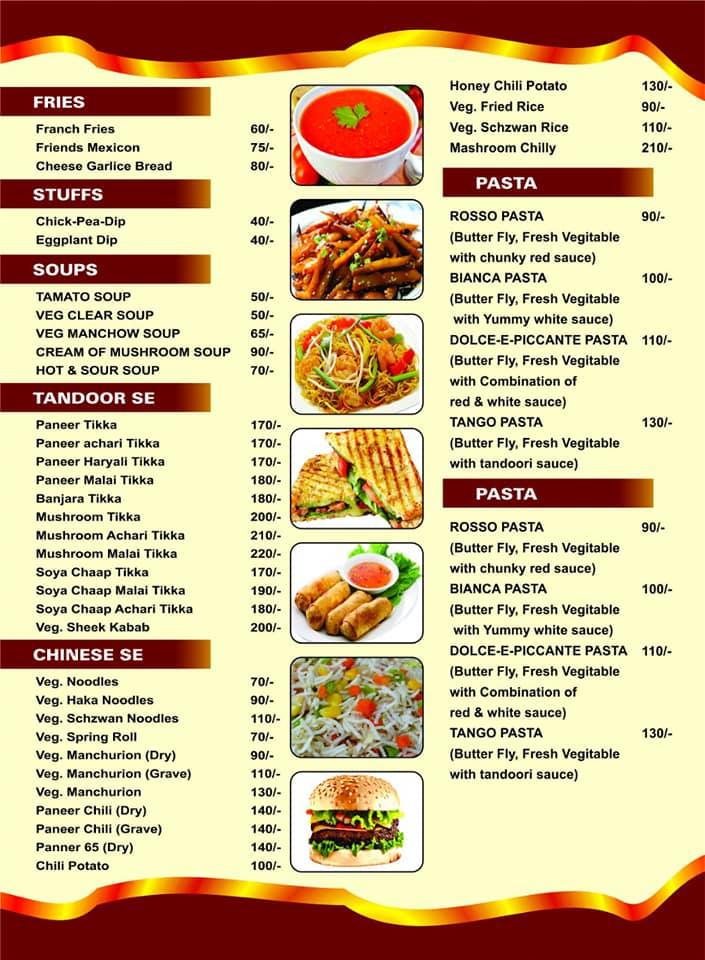 Menu at H&B FOOD POINT, India