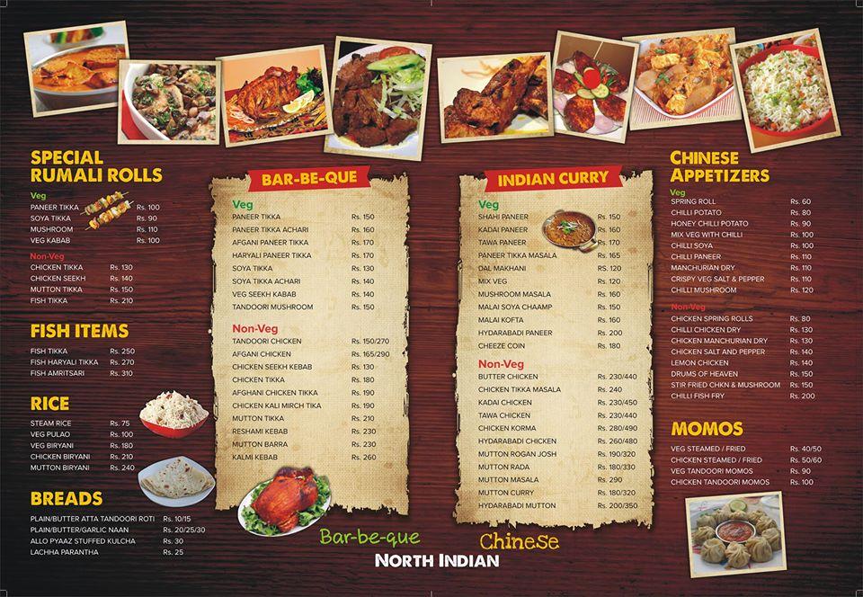 Menu at Taste Of Dilli, Greater Noida, GF-6