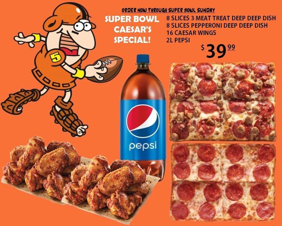 Menu at Little Caesars Pizza pizzeria, Winnipeg, 845 Dakota St