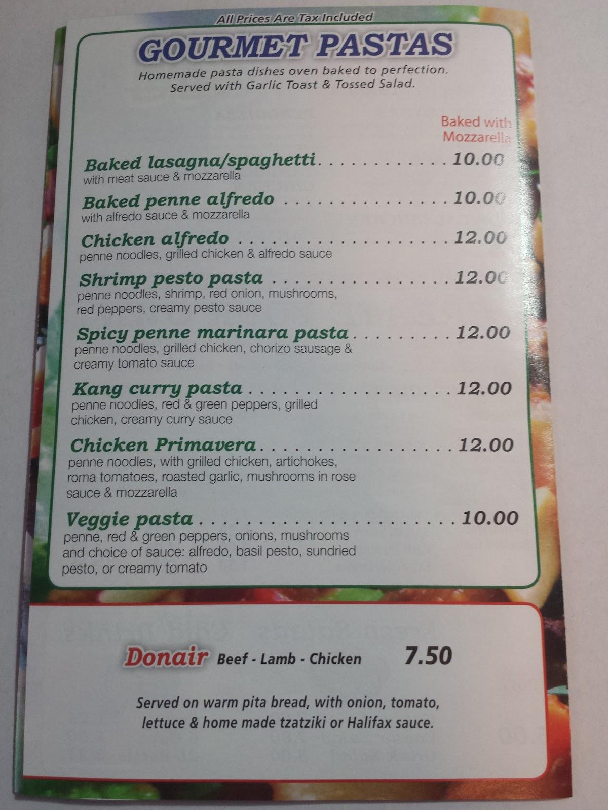 Menu at Best Bite Pizza Ltd restaurant, Chilliwack