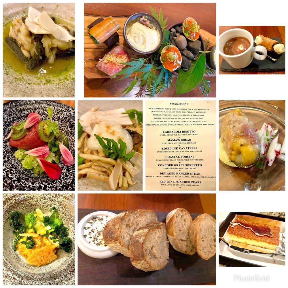 Menu at Altura restaurant, Seattle