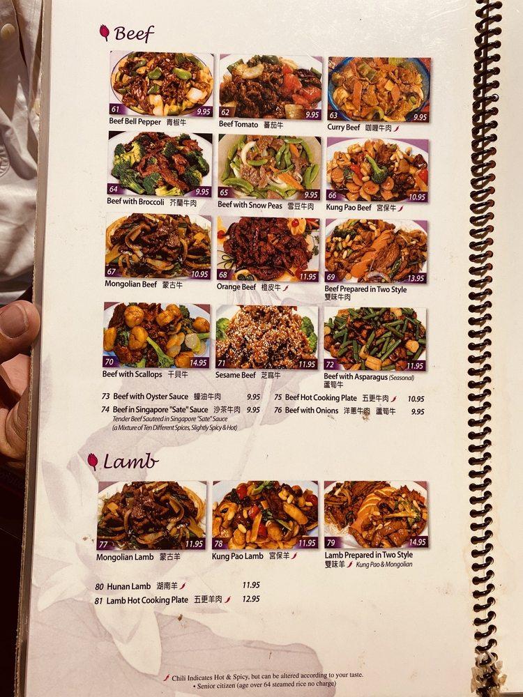 Menu at Lotus Garden Chinese Restaurant, Pinetop-Lakeside