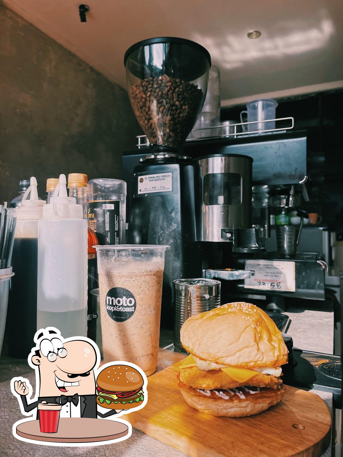 MOTO KOPI & TOAST NUSA KAMBANGAN, Denpasar - Restaurant reviews