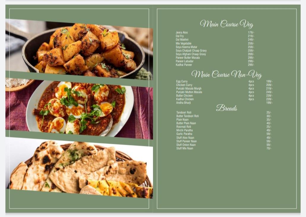 Menu at THE MIST CAFE & RESTRO, Lucknow