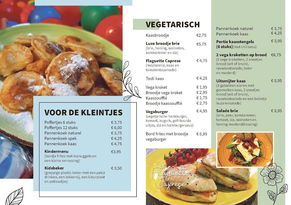 Menu at Intratuin Ter Aar, Ter Aar