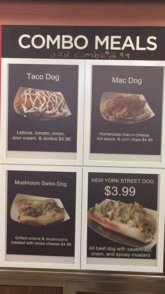 Menu at Crazy Dogs Grill restaurant, Chillicothe