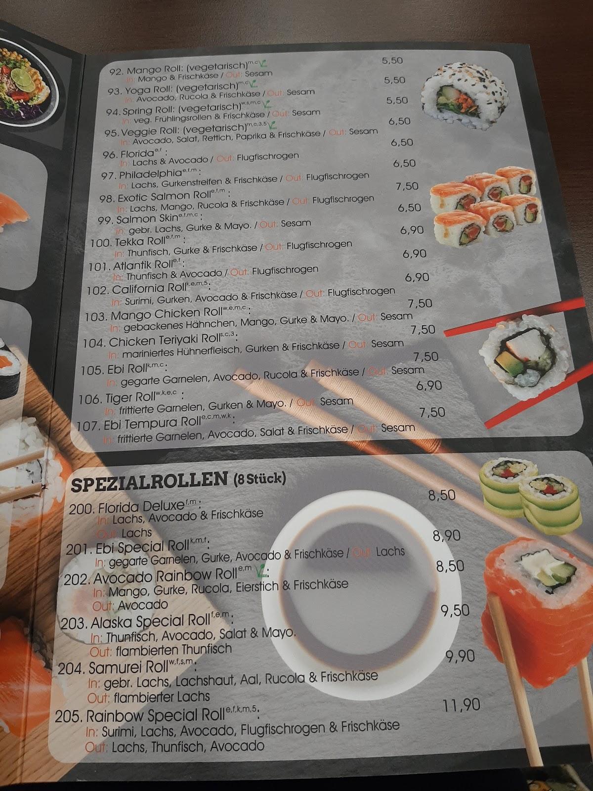 Speisekarte von LePhan - Asian Food & Sushi restaurant, Schwabach