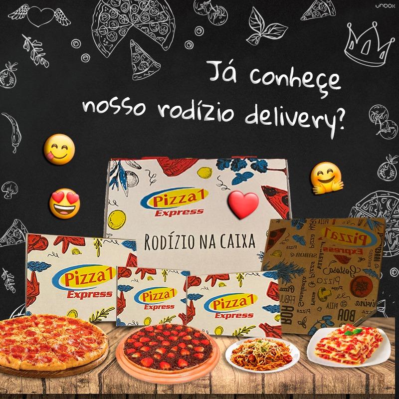 Menu at Pizza1 guara pizzeria, Guaratinguetá