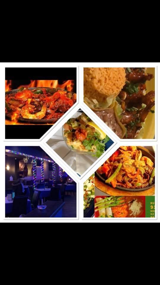 Menu at Ruben's Mexican Café restaurant, Peekskill