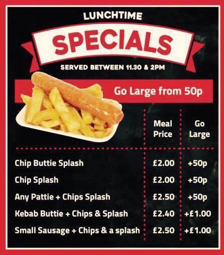 Menu at High Pit Fish & Grill fast food, Cramlington