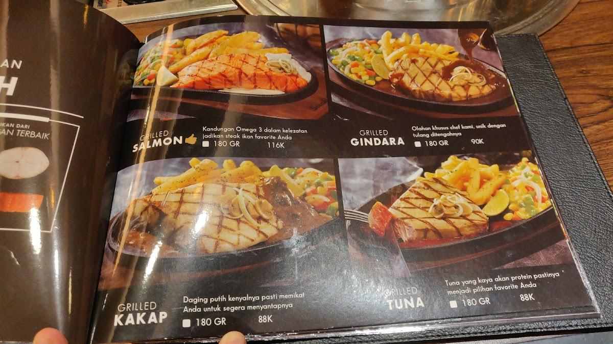 Menu at Steak 21 Buffet (All You Can Eat) steakhouse, South Jakarta