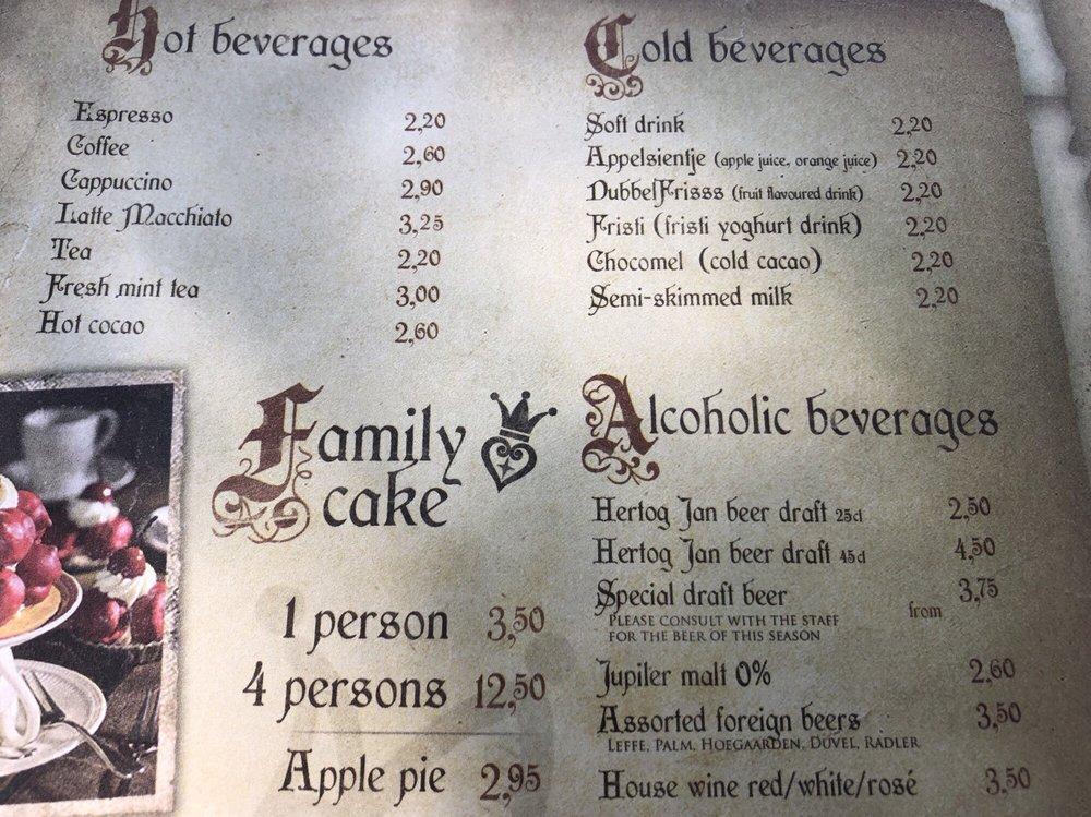 Menu at Polles Kitchen, Kaatsheuvel
