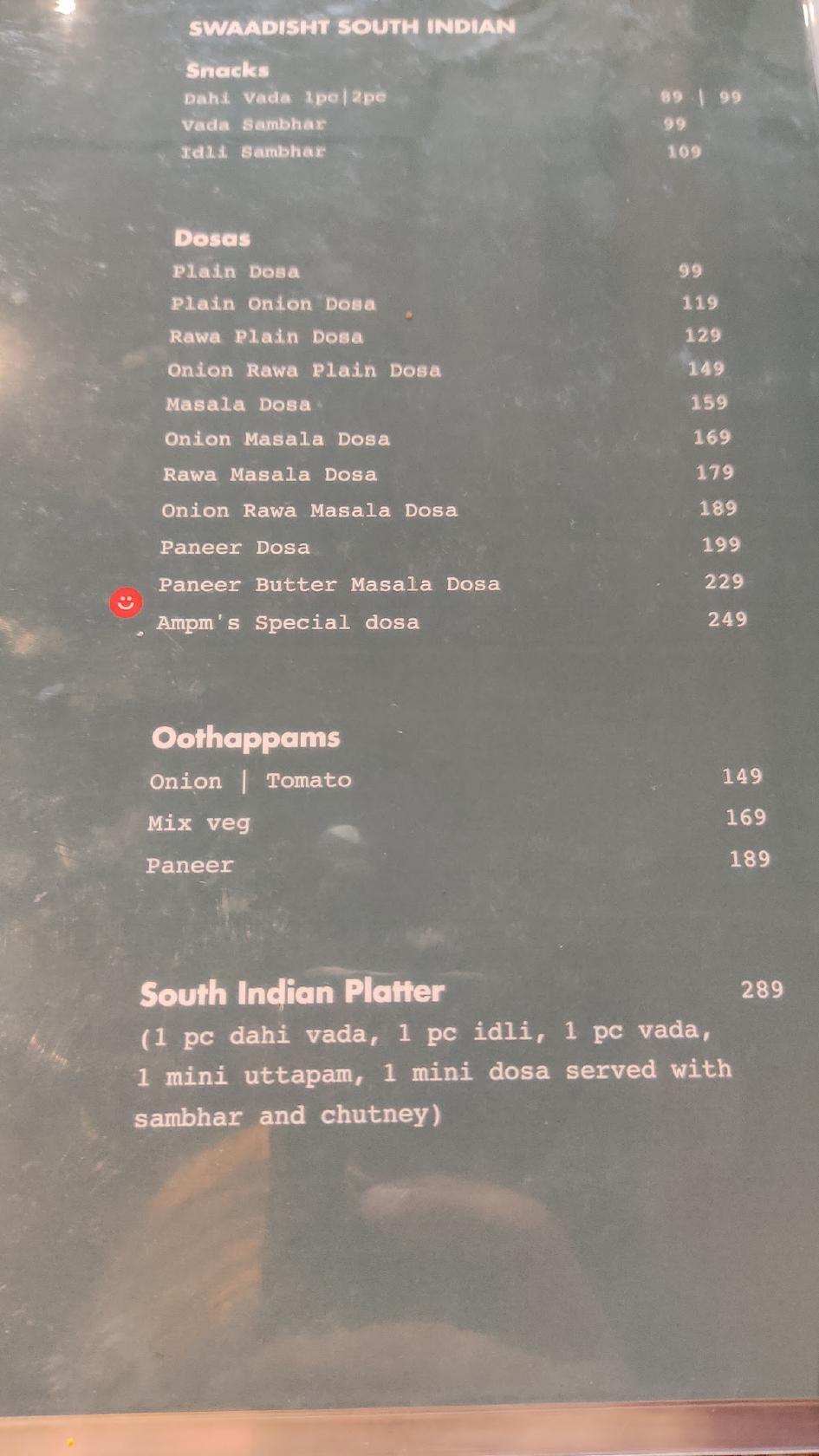 Menu at Ampm Restaurant - Khao Piyo Jiyo, Jalandhar, 194 R