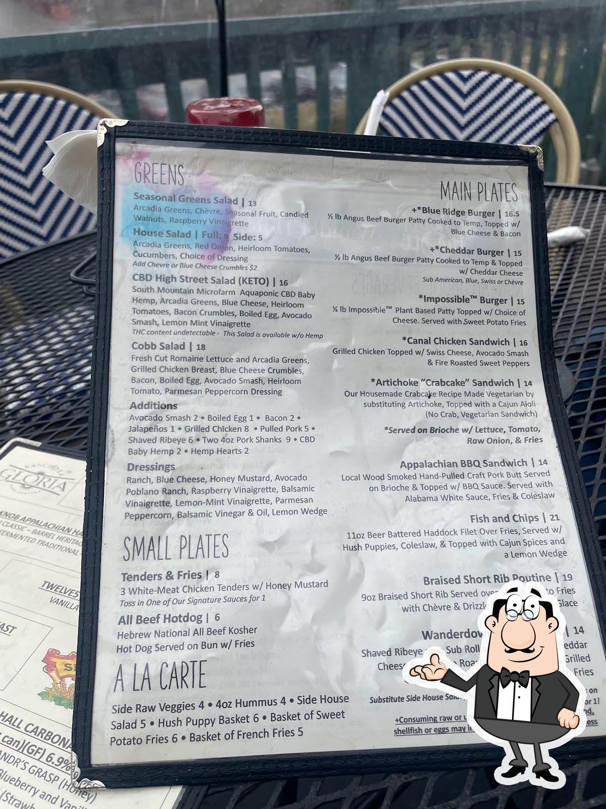 The Rabbit Hole, Harpers Ferry - Restaurant menu, prices and reviews