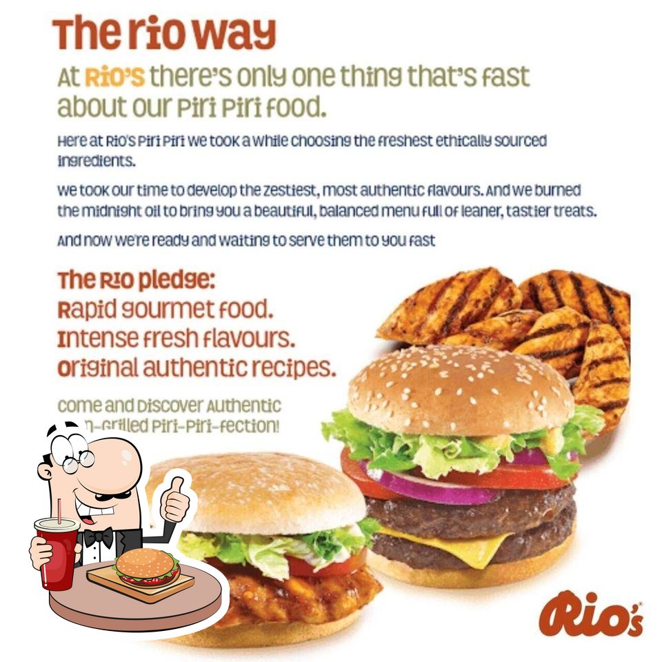 Rio's Piri Piri, 206 Wellingborough Rd in Northampton - Restaurant menu ...